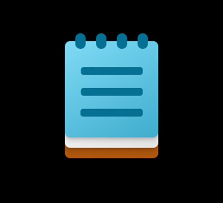 Windows 11 Notepad Logo Windows 11 Notepad Logo