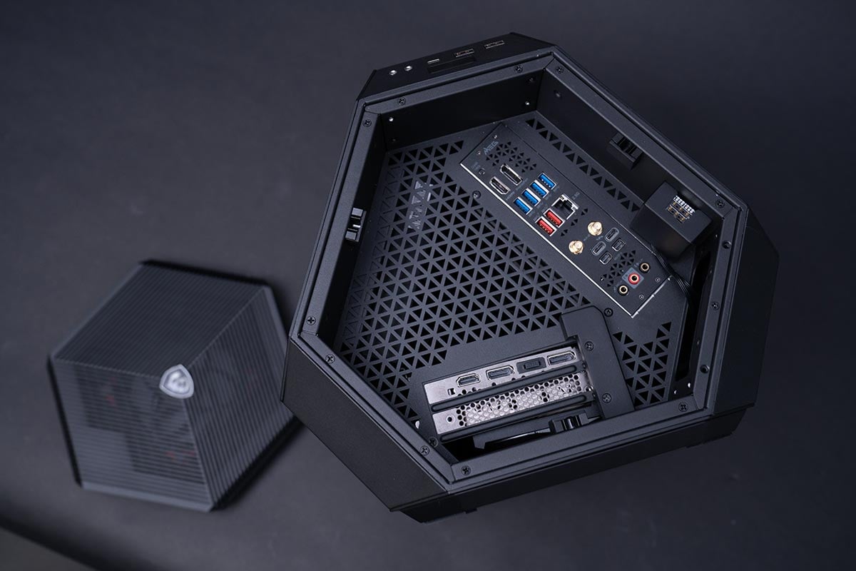 MSI's hexagonal MEG Treble SFF case sure looks intriguing | Club386