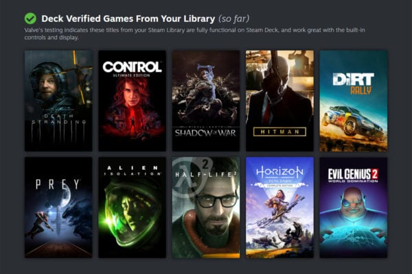 Scan your library for Steam Deck Compatibility using this official tool ...