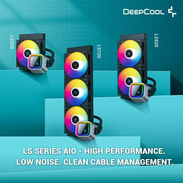DeepCool launches blingworthy LS series AIO liquid coolers | Club386