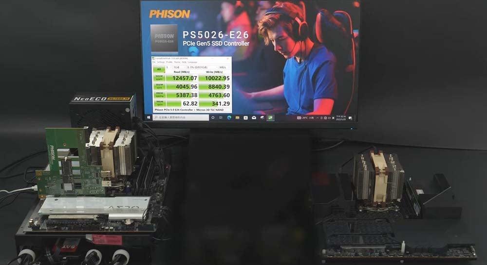 Phison PCIe 5 SSD controller smashes 12GB/s on unreleased AMD X670 mobo ...