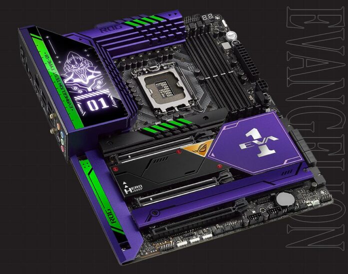 Asus unveils complete ROG x Evangelion collection based on Eva-01 | Club386