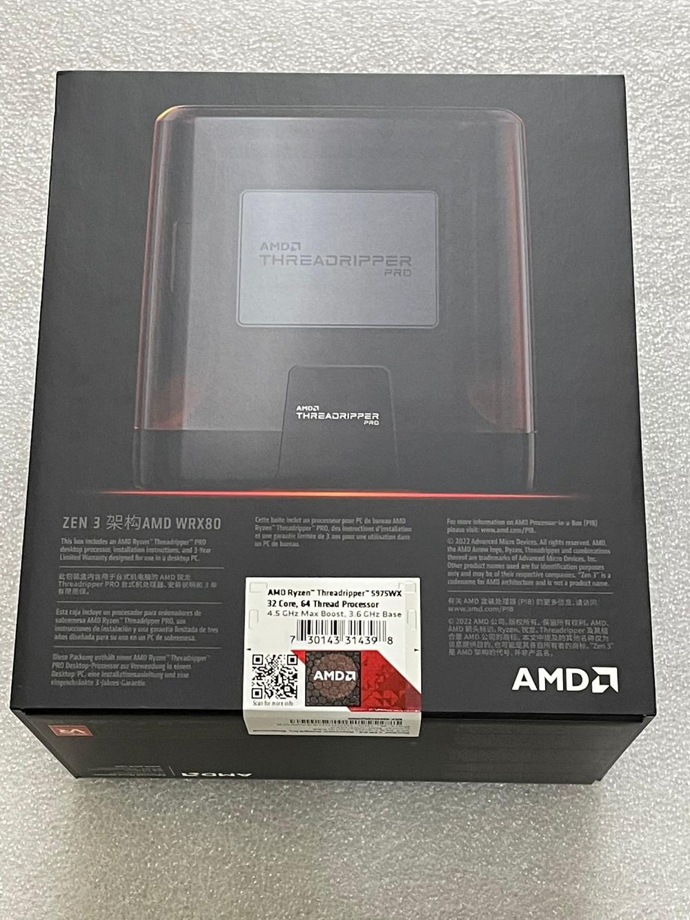 AMD Ryzen Threadripper Pro 5000WX series already on sale in China | Club386