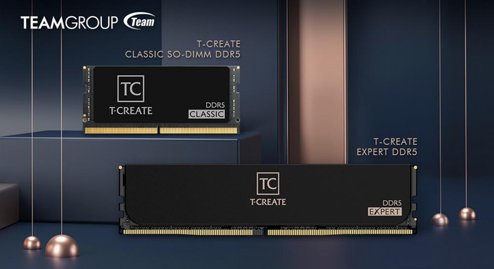 TeamGroup announces T-Create DDR5-5600 in DIMM and SO-DIMM format | Club386