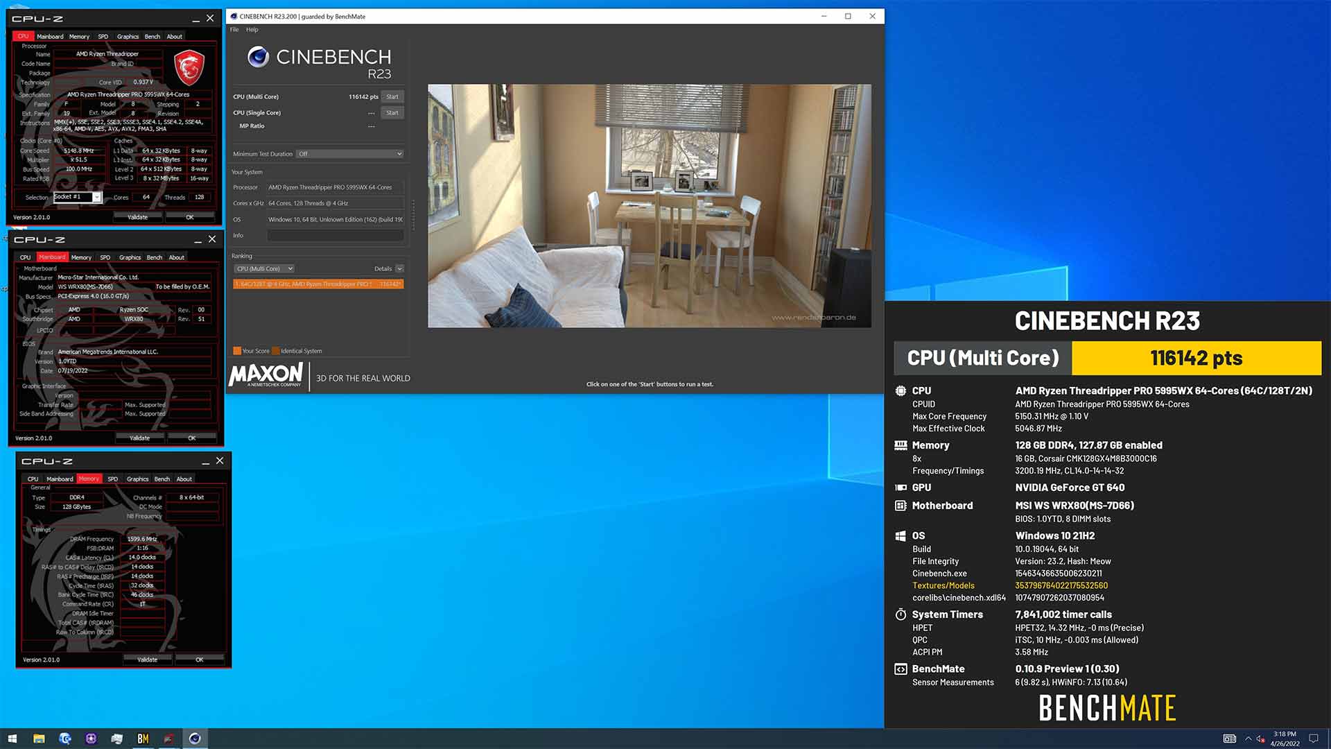 Cinebench R23 record shattered with ludicrous Threadripper Pro 5995WX ...