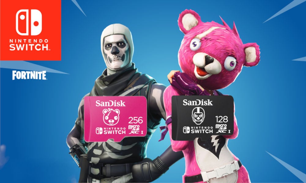 Western Digital launches Fortnite-themed microSDXC cards for Nintendo Switch | Club386