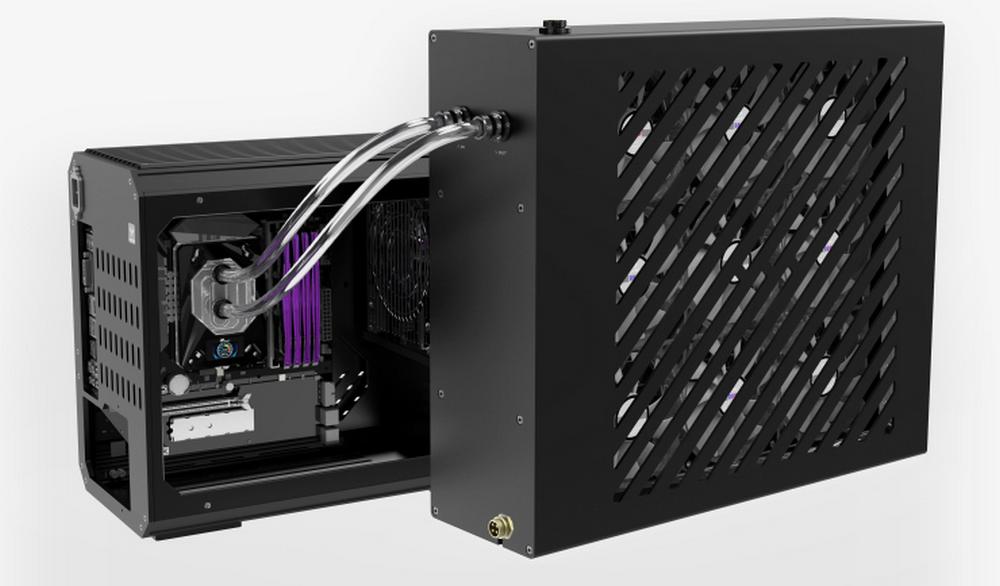 Bykski B-1080-CEC-X is a massive external radiator capable of dissipating 2000W of heat | Club386