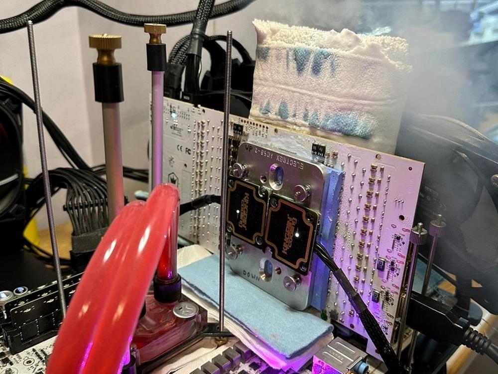 Unreleased Galax GeForce RTX 4090 HOF graphics card overclocked to 3 ...