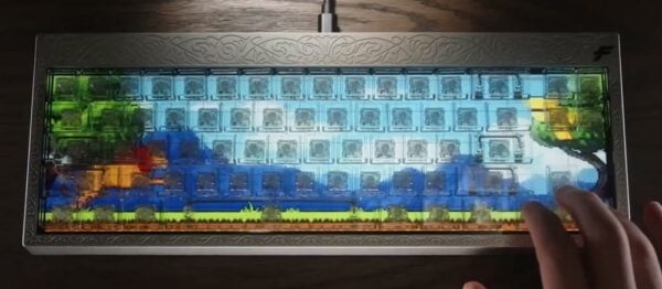 Finalmouse unveils Centerpiece - a mechanical keyboard with a display ...