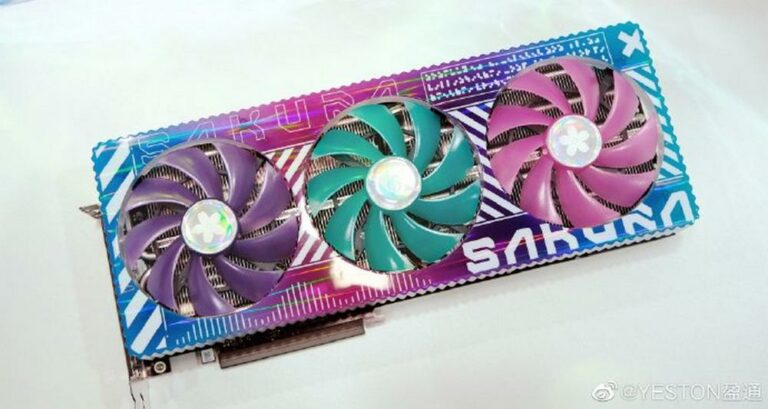 Yeston Radeon RX 7900 XT Sakura brings RDNA 3 goodness to anime and ...