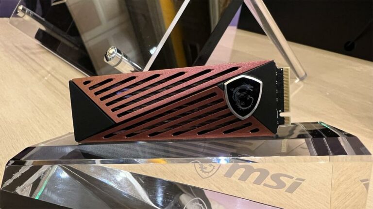 MSI showcases Spatium M570 and M570 Pro PCIe 5.0 NVMe SSDs in ...