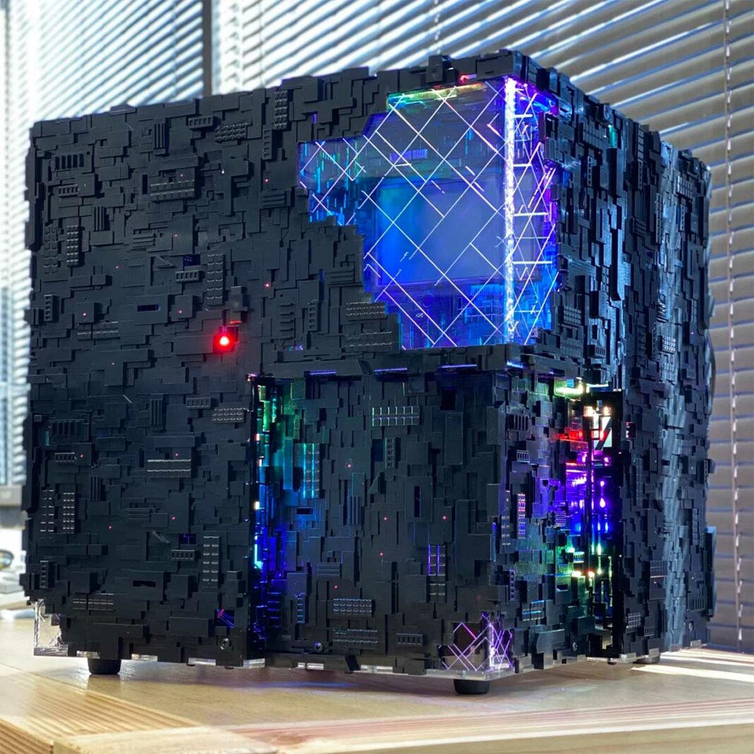 This Borg Cube PC case proves Star Trek mods still rule | Club386