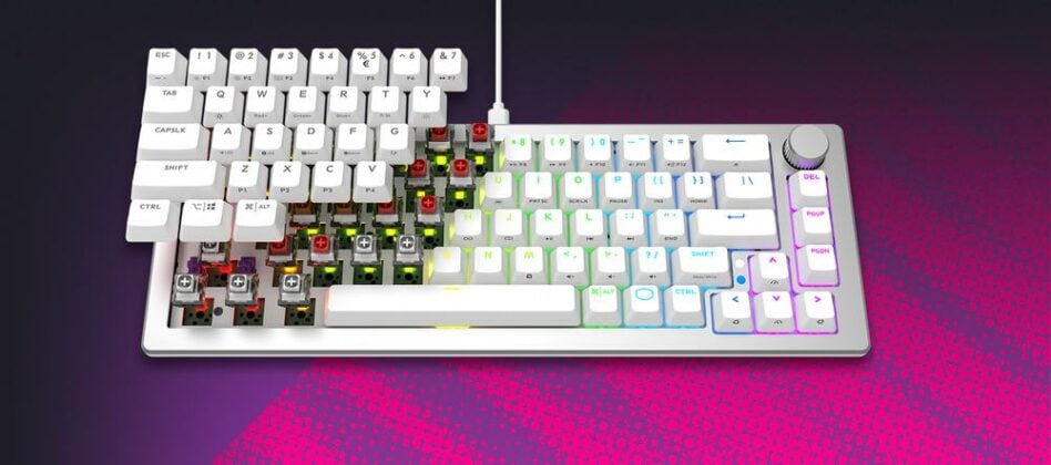 Cooler Master launches CK720 65% mechanical keyboard with hot-swap ...