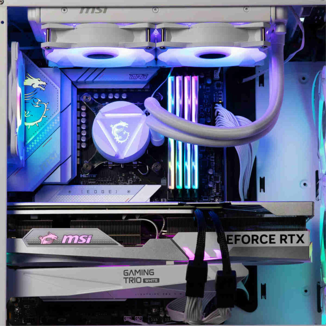 MSI flaunts snow white Nvidia GeForce RTX 40 Series graphics card ...