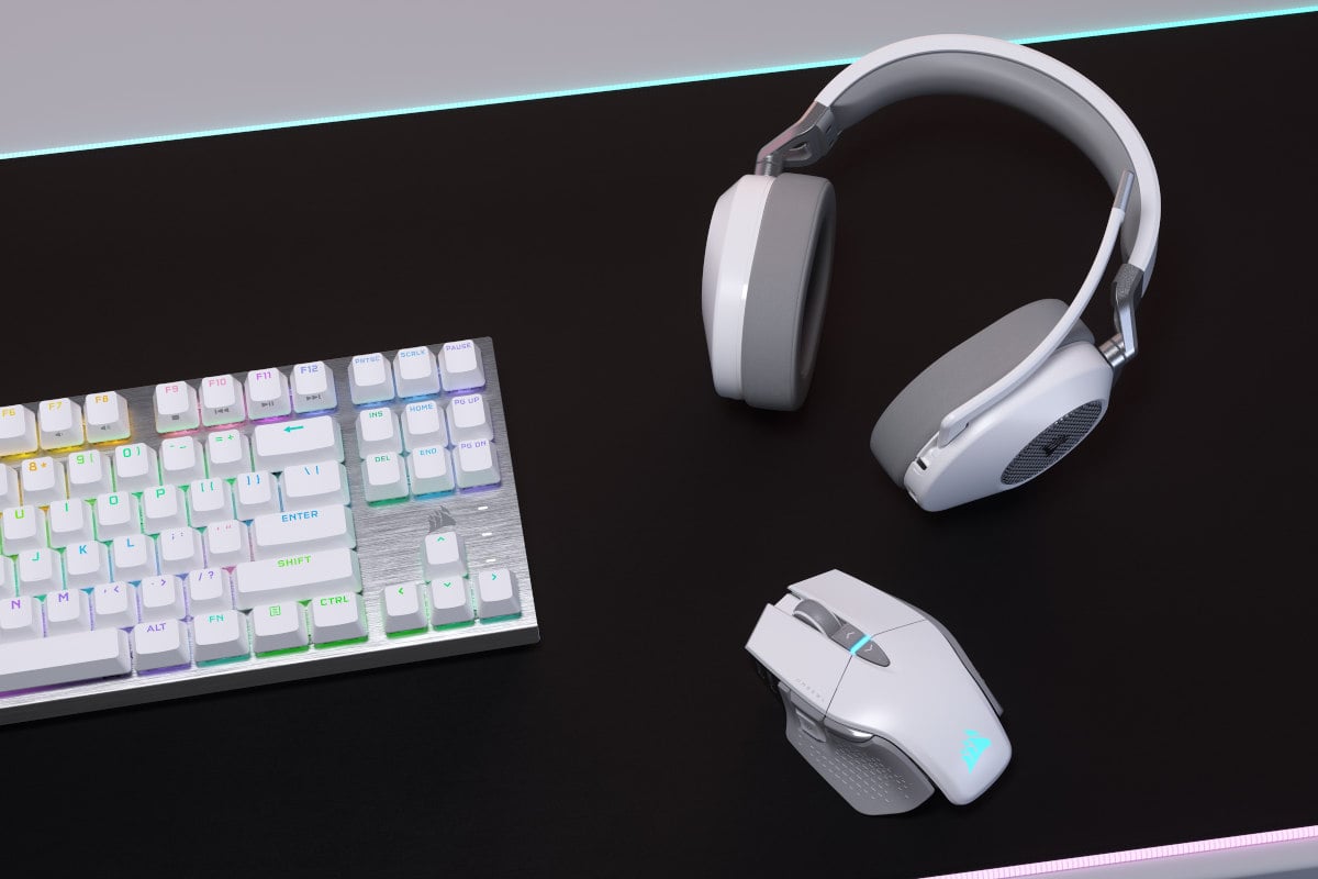 Corsair launches ultra-sleek HS65 and HS55 wireless gaming headsets ...