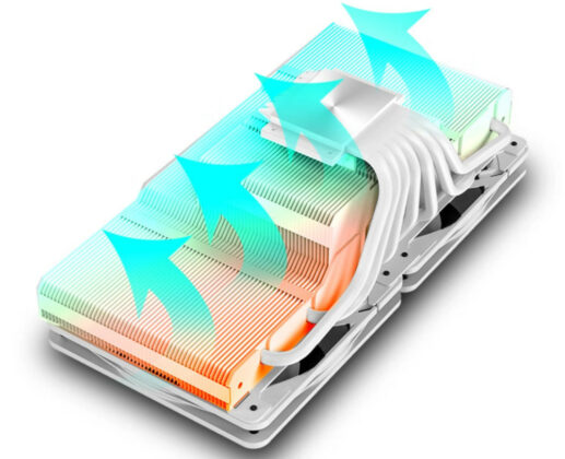 Jiushark debuts expansive JF13K top flow CPU cooler with dual 120mm ...