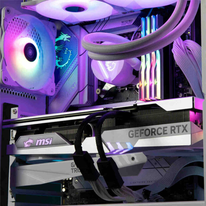MSI flaunts snow white Nvidia GeForce RTX 40 Series graphics card ...