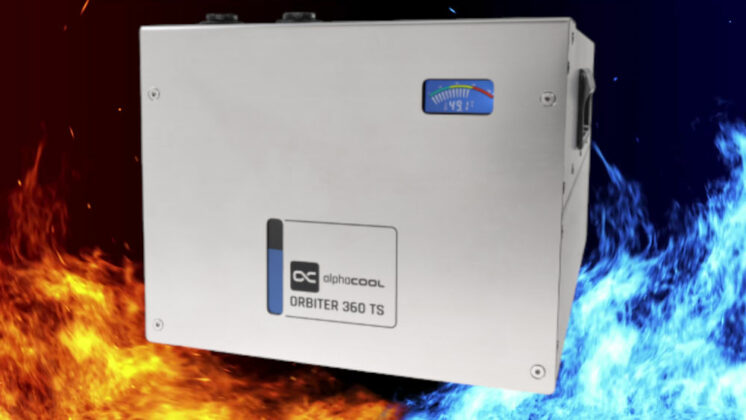 Alphacool ES Orbiter 360 TS AIO tames any PC with unbelievable 1,500W ...