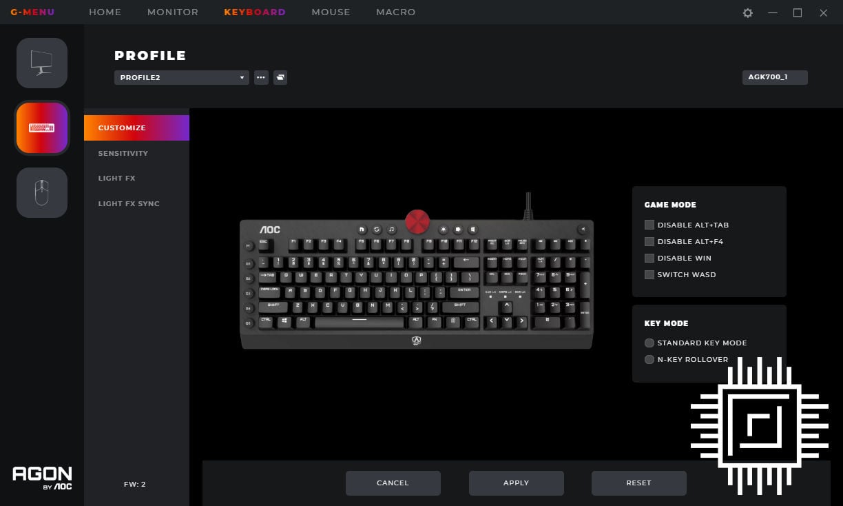 AOC Agon AGK700 review: flagship keyboard, mainstream pricing | Club386