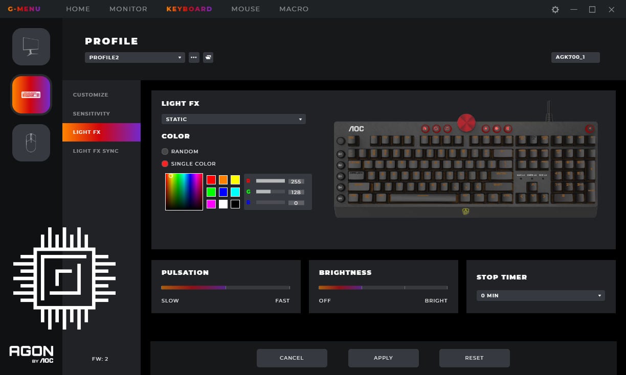AOC Agon AGK700 review: flagship keyboard, mainstream pricing | Club386