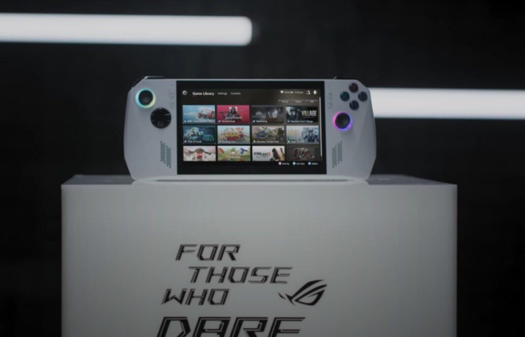 Asus teases ROG Ally premium gaming handheld with custom AMD Ryzen APU ...