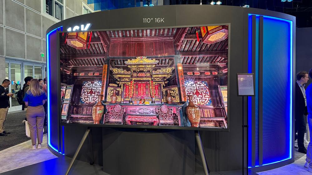 BOE present the world’s first 110in 16K resolution display | Club386