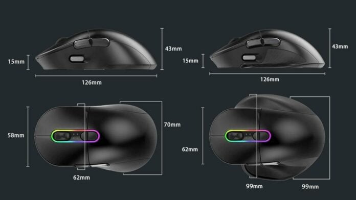 Mountain releases highly customisable Makalu Max wireless gaming mouse ...
