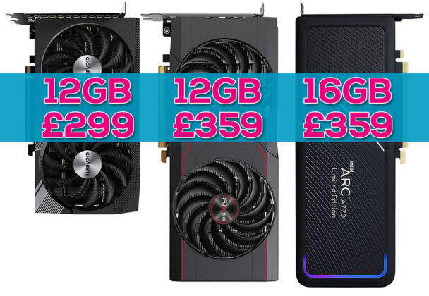 These AMD, Intel and Nvidia graphics cards all offer more than 8GB VRAM ...