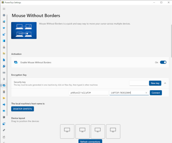 Microsoft PowerToys v0.70 lets you control multiple PCs with one mouse ...