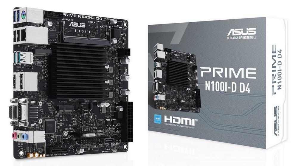 Asus unveils an interesting Prime B100I-D D4 motherboard powered by a ...