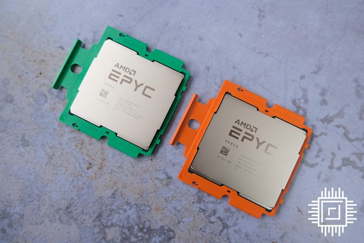 AMD Epyc 9754 Bergamo and 9684X Genoa-X smile for camera | Club386