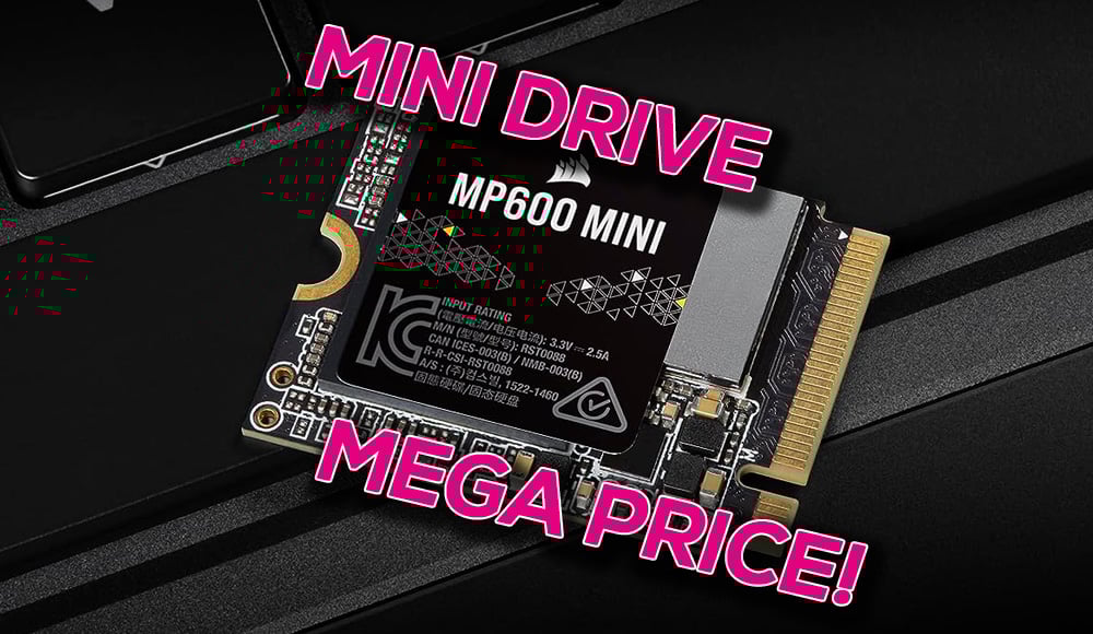 Deal of the day: 1TB Corsair MP600 Mini SSD is an ideal Steam Deck ...
