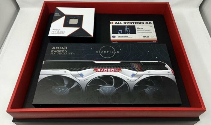 AMD’s limited edition Starfield Radeon RX 7900 XTX and Ryzen 7 7800X3D ...