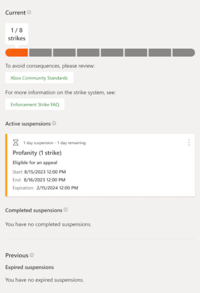 Nasty Xbox players beware! Microsoft introduces Enforce Strike System ...