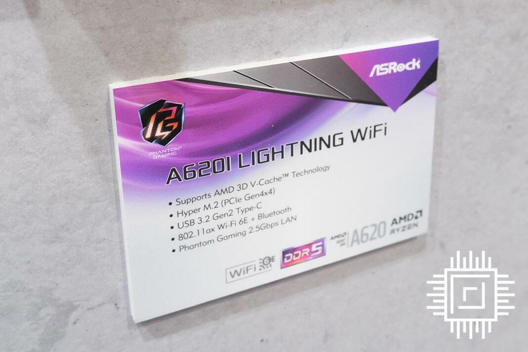 ASRock Lightning Series B650i and A620i ITX motherboards target ...