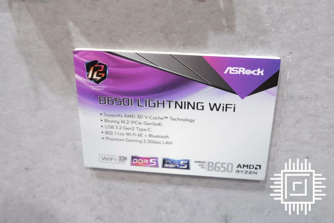 ASRock Lightning Series B650i and A620i ITX motherboards target ...