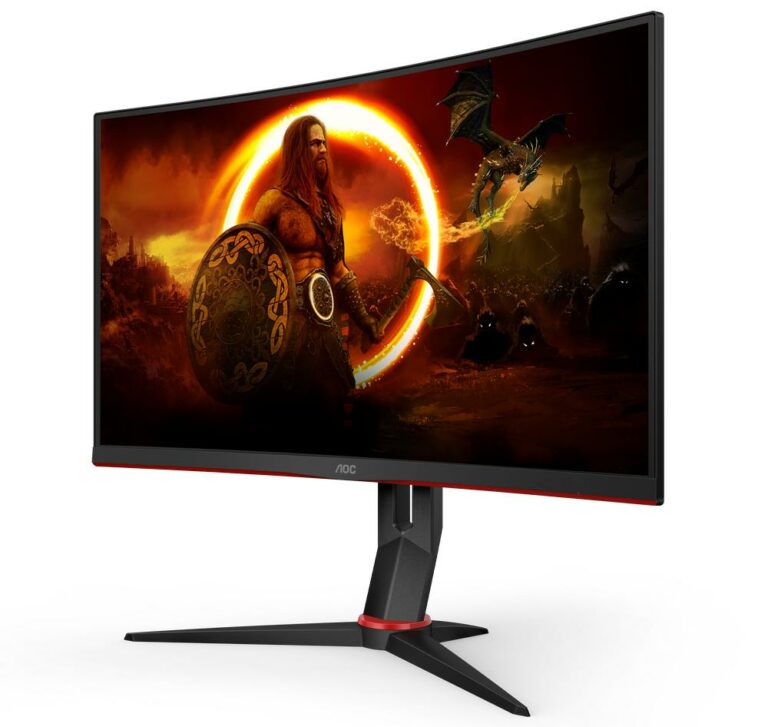 AOC's CQ27G2S is a curved gaming monitor targeting an affordable QHD ...