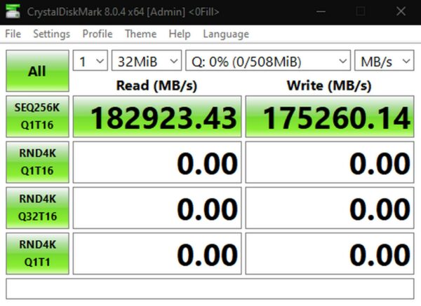 AMD 3D V-Cache RAM Disk benchmarks way faster than an SSD