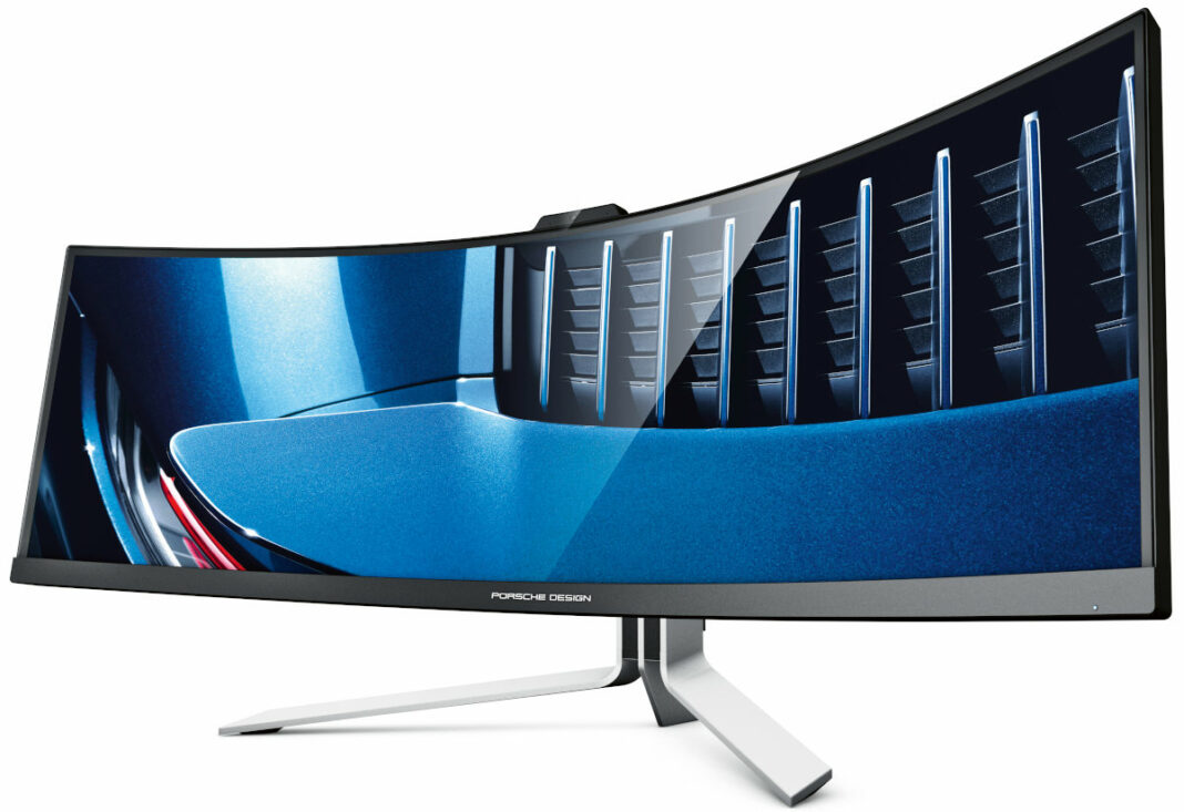 AOC Porsche ultrawide monitor leak could be a 49 inch OLED
