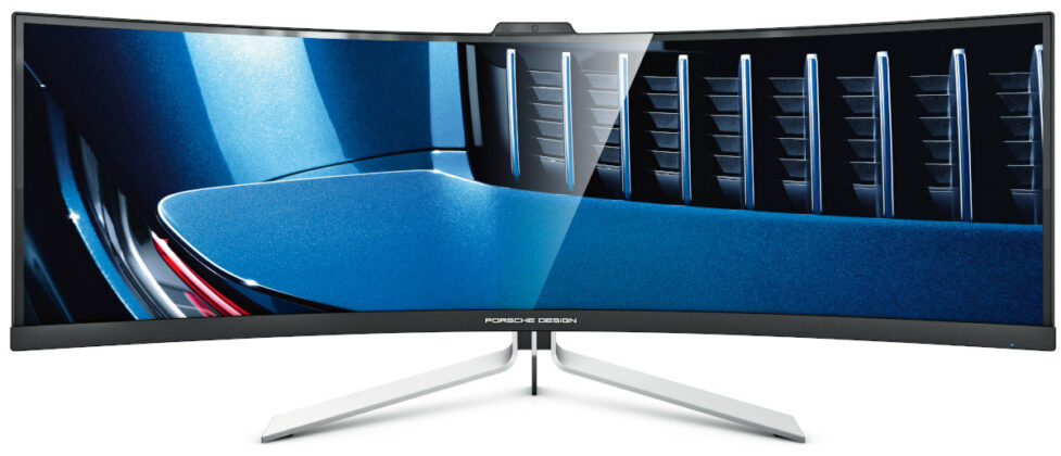 AOC Porsche ultrawide monitor leak could be a 49 inch OLED