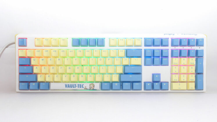 Check out this limited edition Fallout gaming keyboard from Ducky