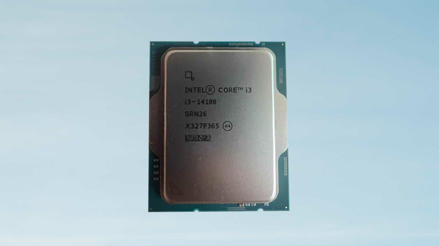 Intel Core i3-14100 CPU sample is already on sale | Club386