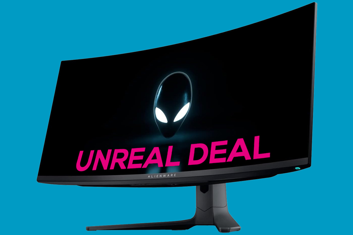 Grab 29% off this 34in Alienware OLED gaming monitor