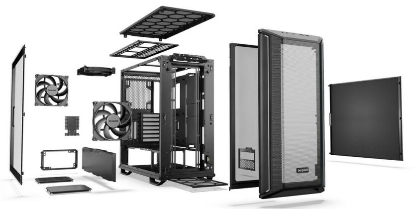 Build a fancy inverted PC with be quiet!'s Dark Base 701 mid-tower case ...