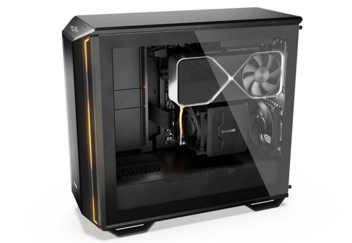 Build a fancy inverted PC with be quiet!'s Dark Base 701 mid-tower case ...