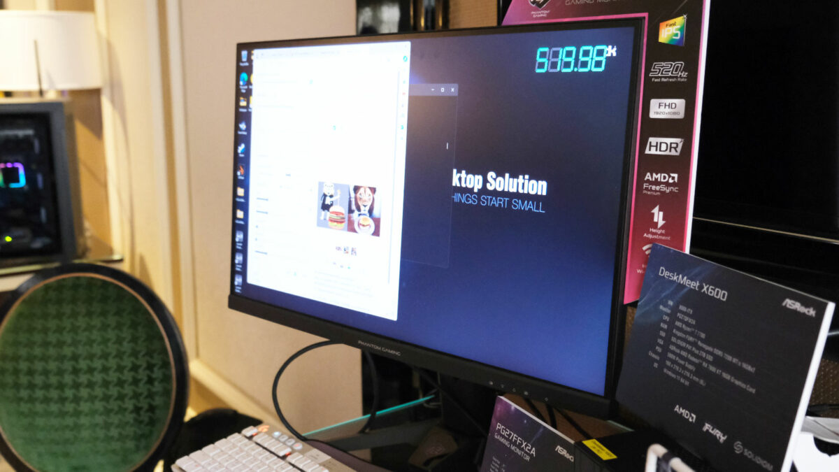 ASRock wows with 520Hz and QD-OLED monitors | Club386