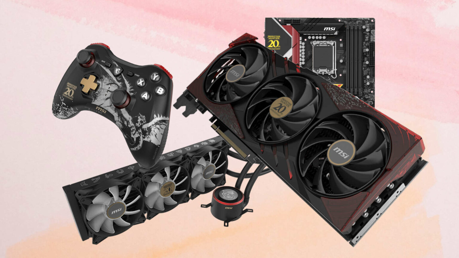 MSI pays wonderful homage to Monster Hunter with themed graphics ...
