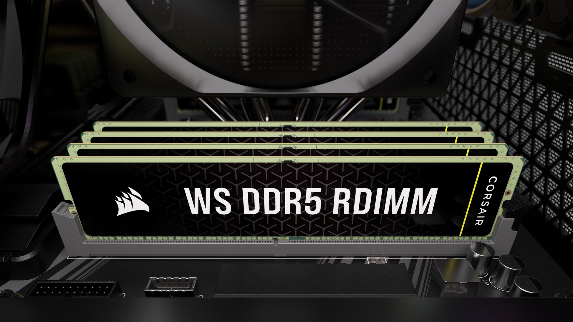 Corsair targets workstations with its WS DDR5 RDIMM memory | Club386