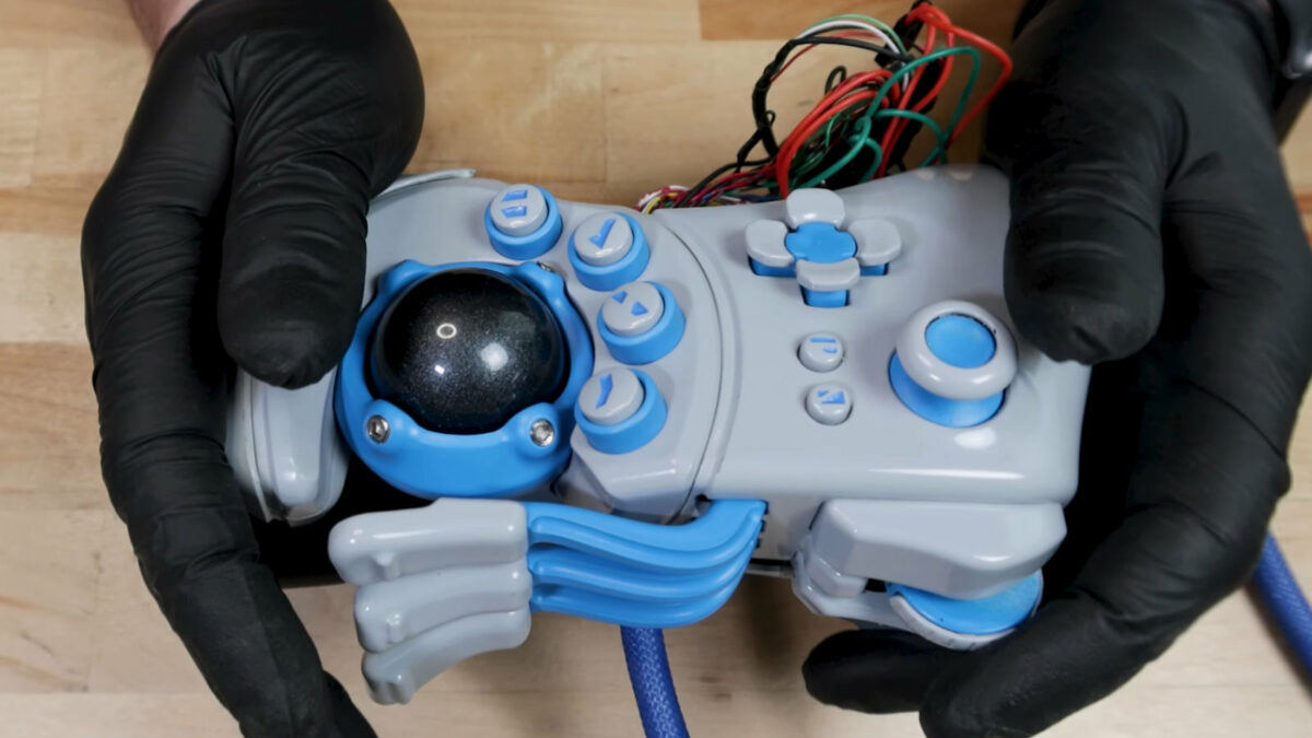 This trackball gamepad mod proves we need a Steam Controller 2 | Club386