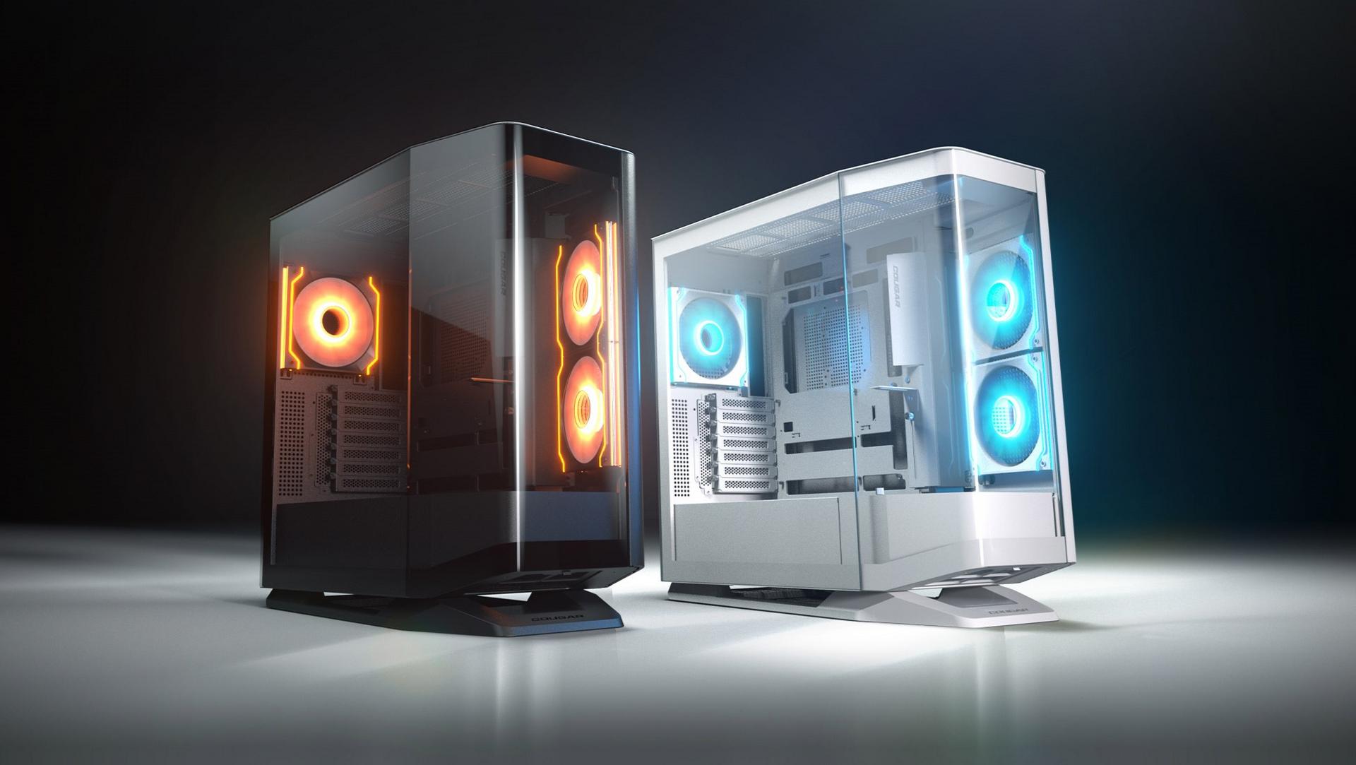 Cougar's fish tank style chassis is more spaceship than PC case | Club386